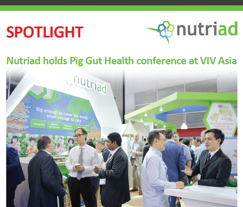 eFeedLink - Nutriad holds Pig Gut Health conference at VIV Asia