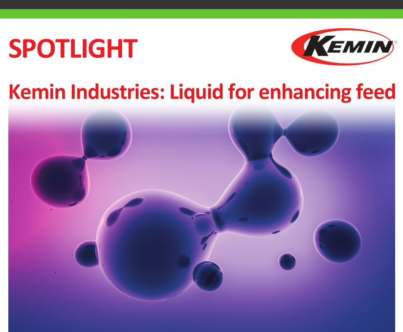 eFeedLink - Kemin Industries: Liquid for enhancing feed