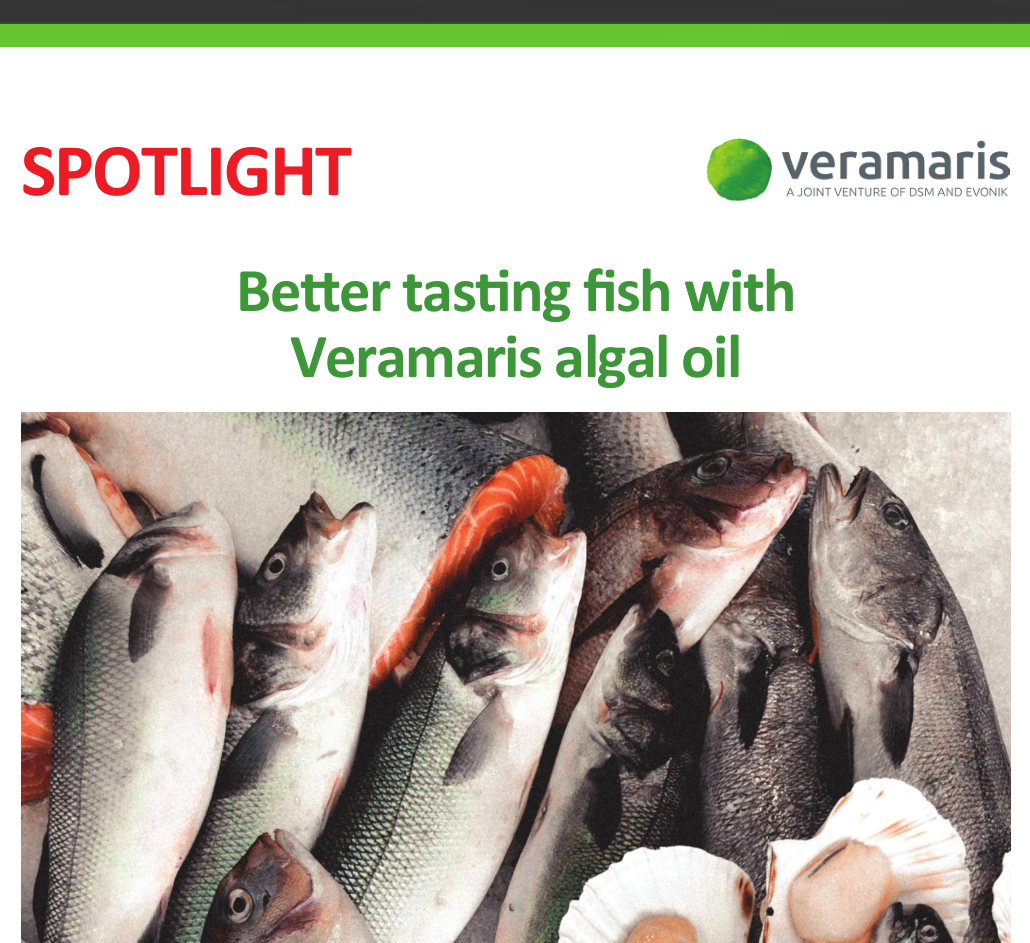 eFeedLink - Better tasting fish with Veramaris algal oil