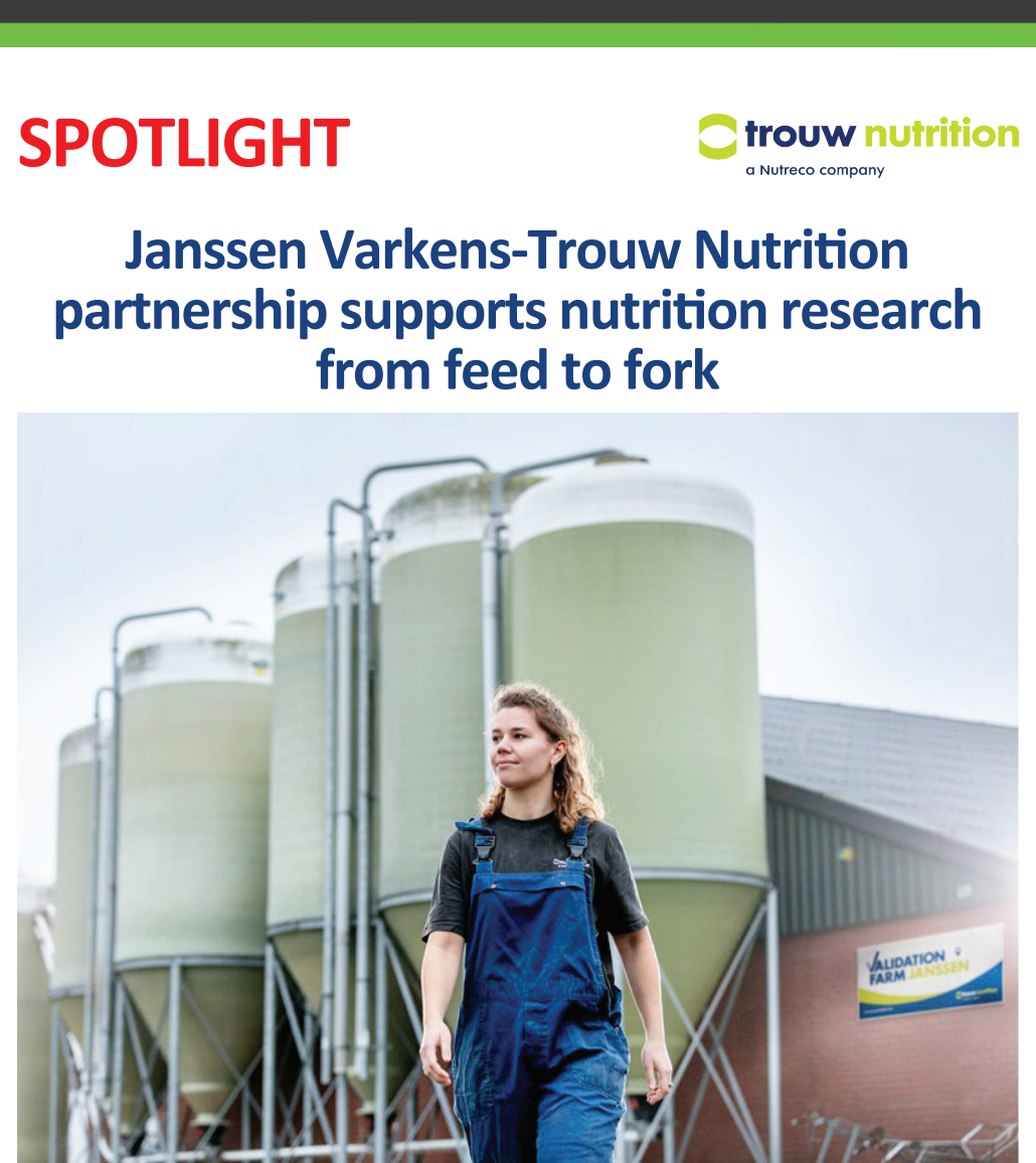 eFeedLink - Janssen Varkens-Trouw Nutrition partnership supports ...