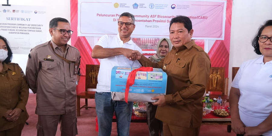 eFeedLink - Indonesia and FAO start ASF biosecurity programme in North ...